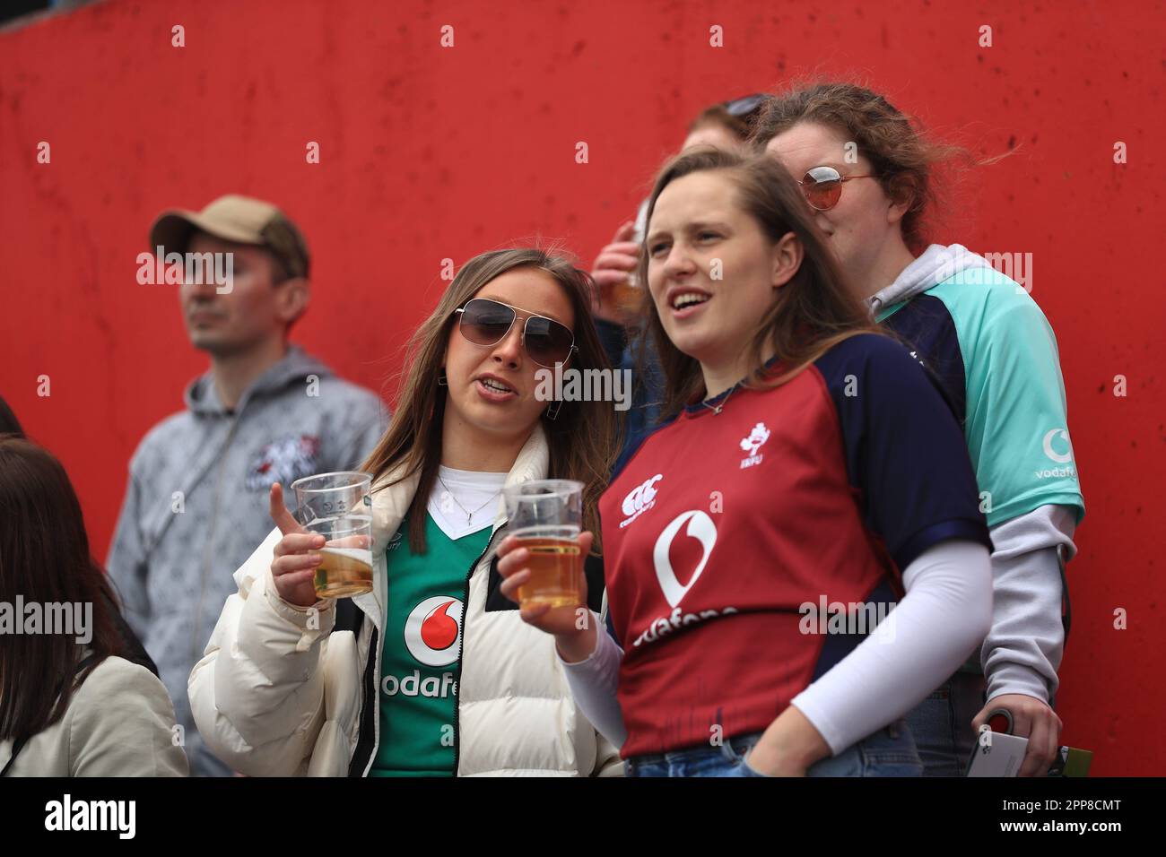 Irish fans 2023 rugby hi-res stock photography and images - Alamy