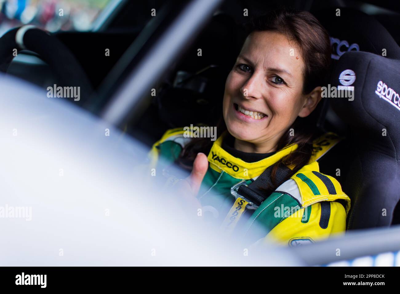 VIDUEIRA Mireille, TENDILLE Melanie, Ford Fiesta ST Rally3, portrait ...