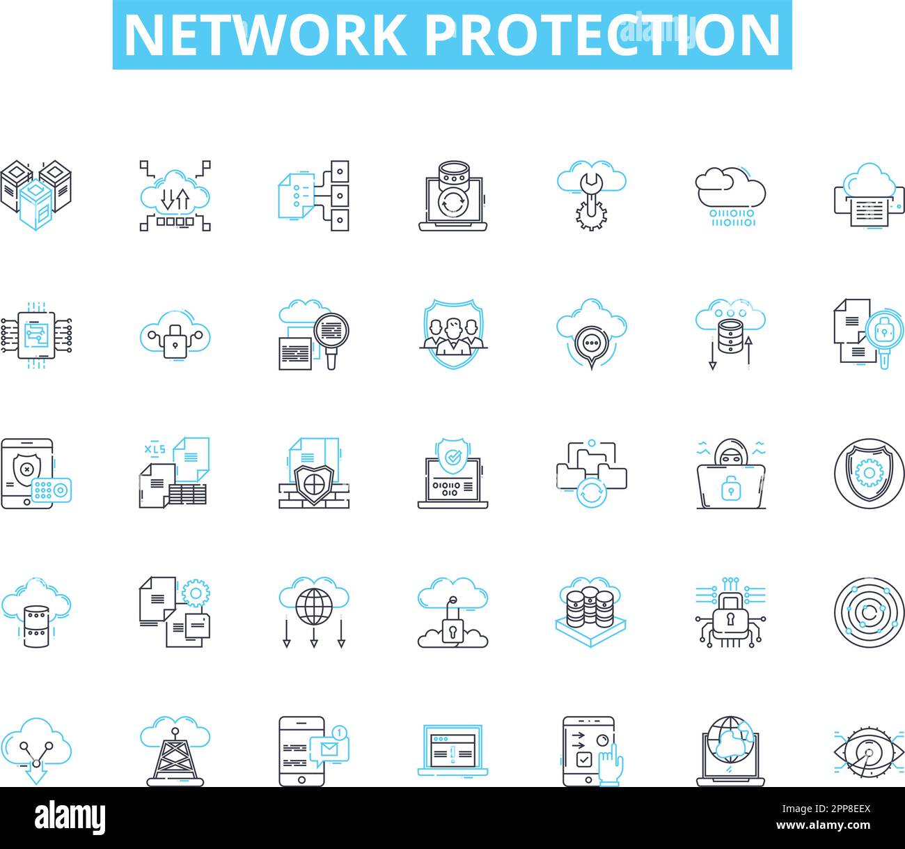 Endpoint security vector vectors hi-res stock photography and images ...