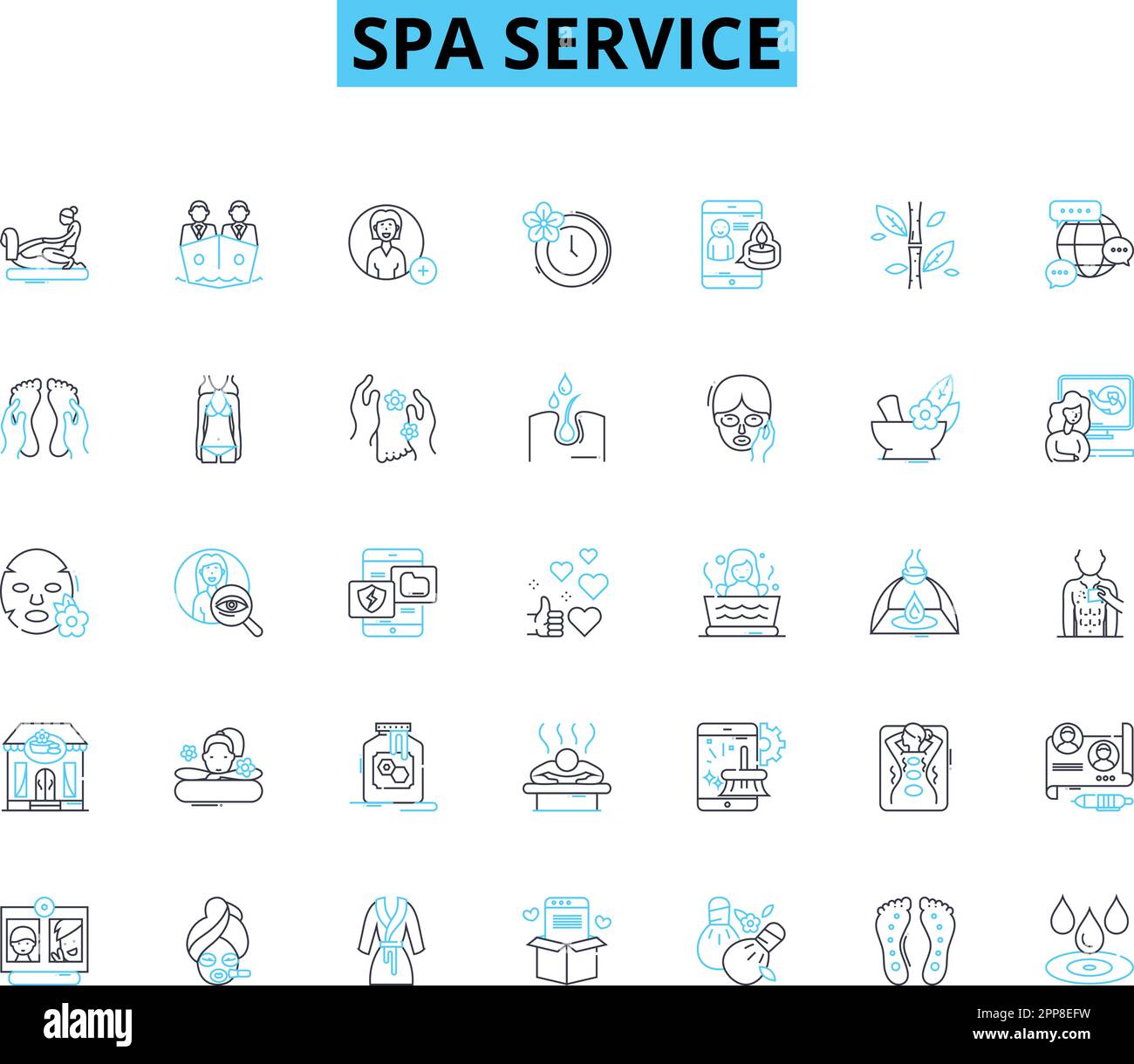 Oil massage deep Stock Vector Images - Alamy