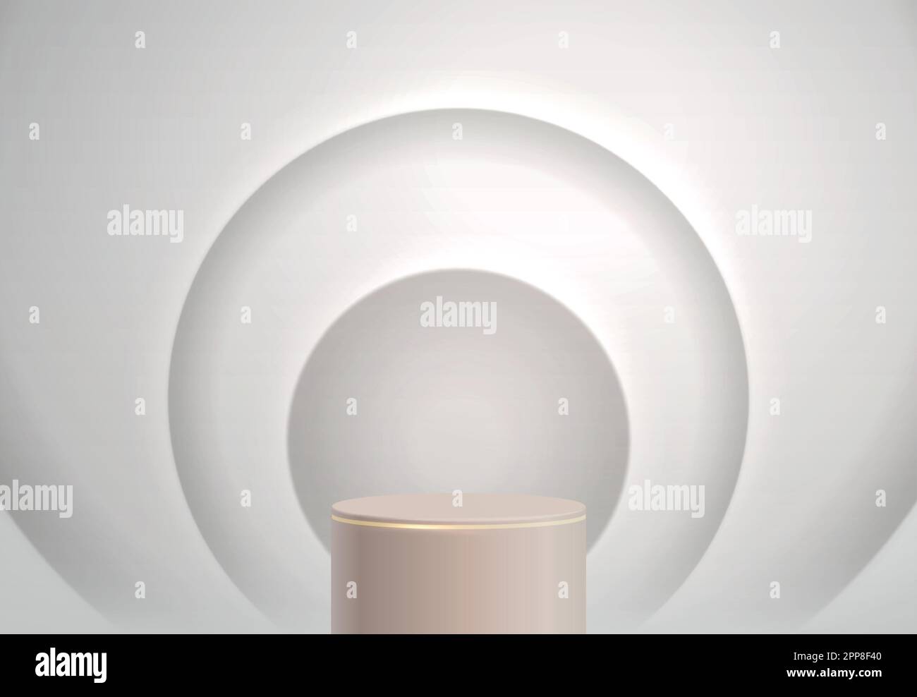 Podium. Vector rendering 3d shape for product display presentation ...