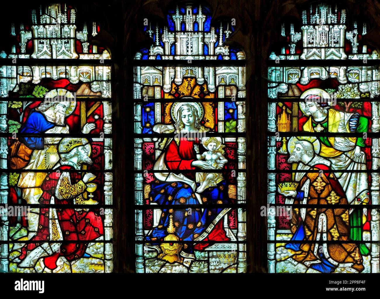 The Nativity, Adoration of the Magi, Three Kings, Mary, Joseph, Jesus ...