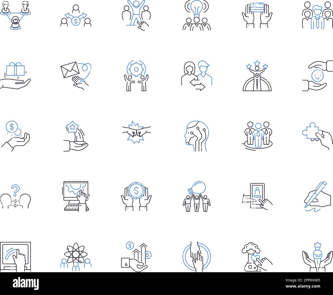 Repair line icons collection. Restoration, Refurbishment ...