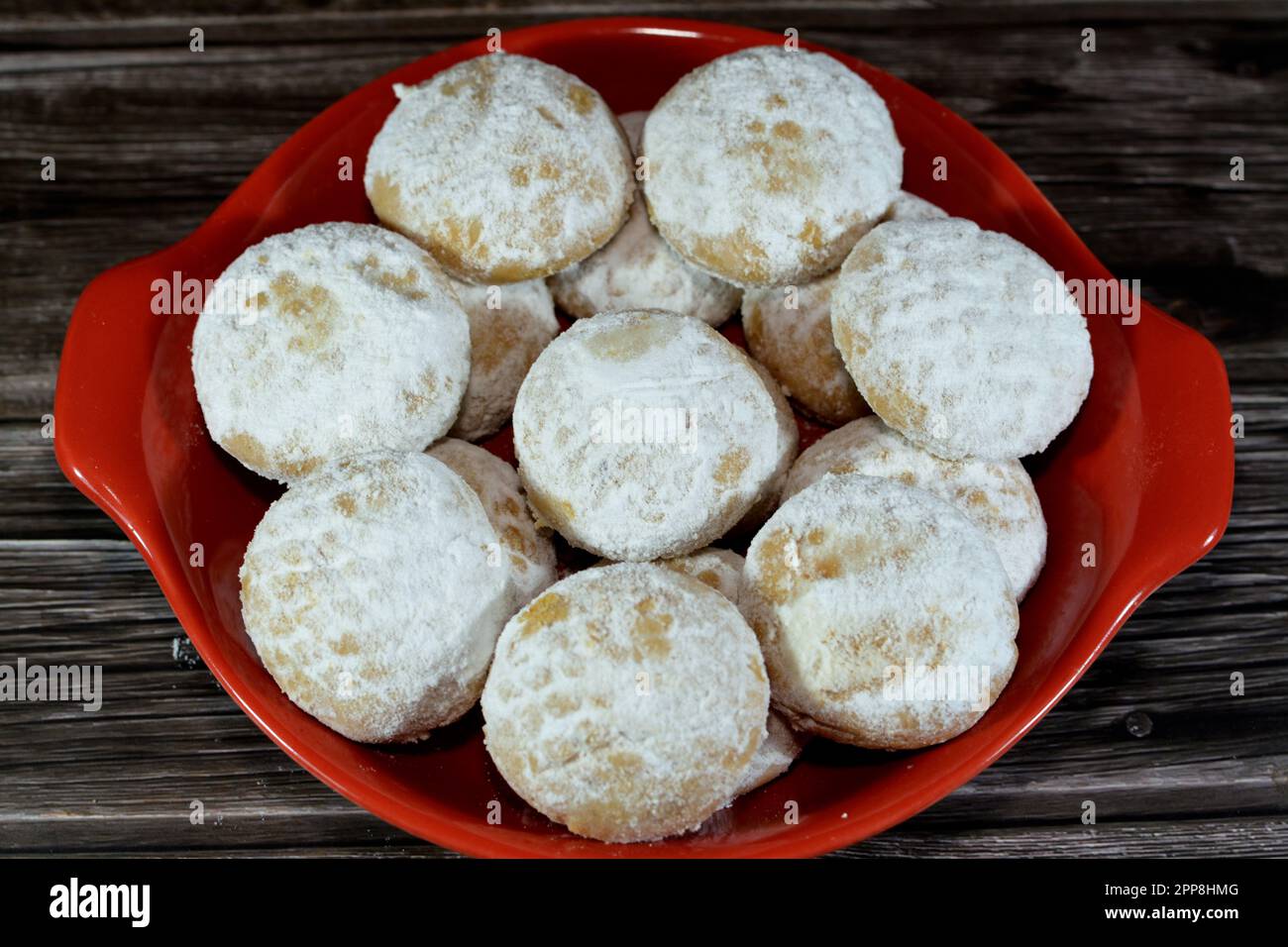 A close up of traditional Arabic cookies for celebration of Islamic ...