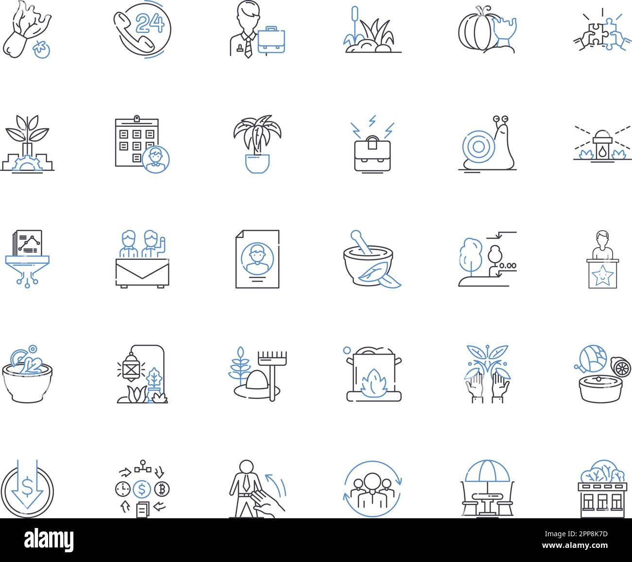 Eco-Friendly line icons collection. Sustainability, Conservation, Green ...
