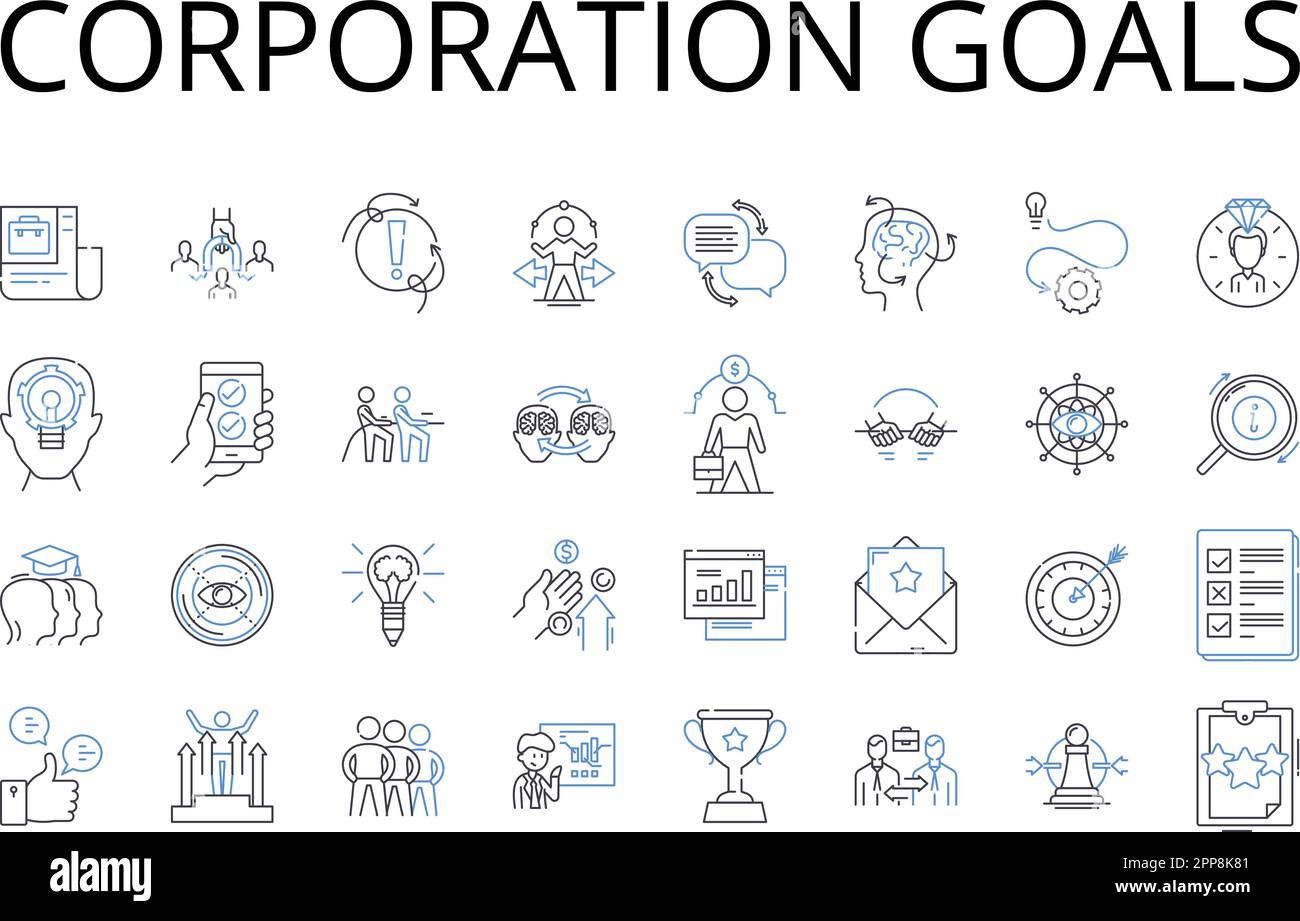 Company targets Stock Vector Images - Alamy