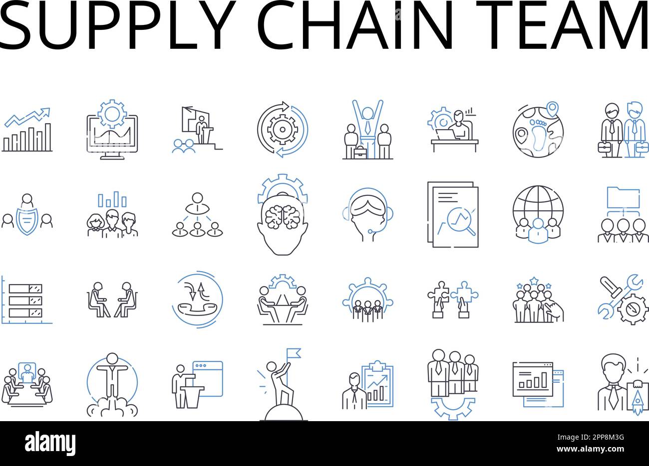 Merchandising staff Stock Vector Images - Alamy