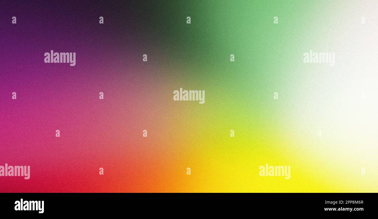 Colorful grainy gradient background with green yellow red black purple ...