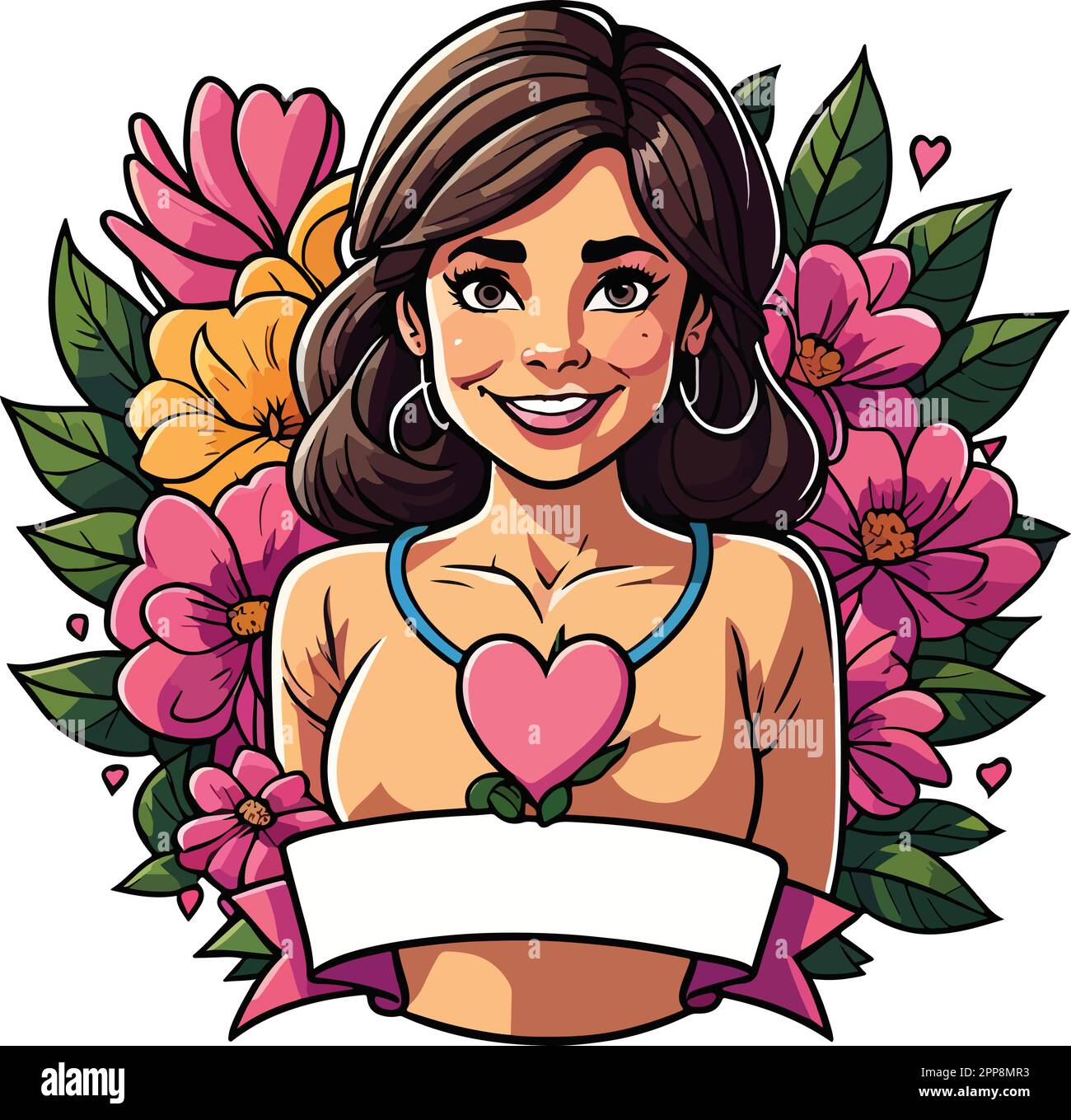Fantastical And Cuteness Mother Day Art Vector Stock Vector Image And Art Alamy