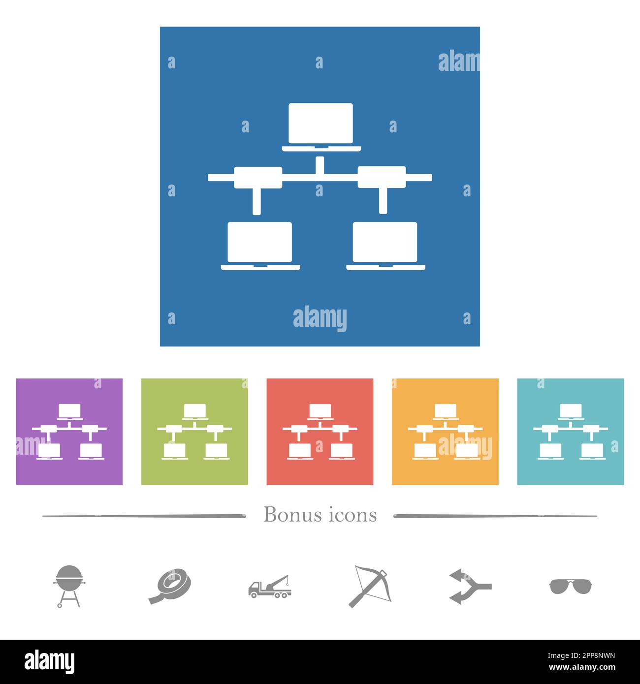 Computernetwork Stock Vector Images - Alamy