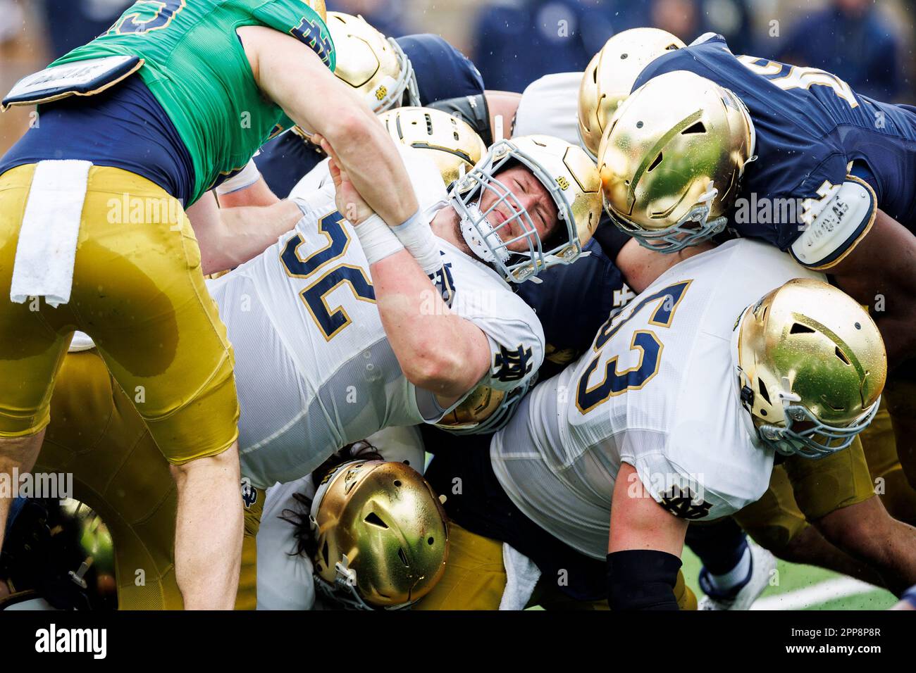 Pile of football players hi-res stock photography and images - Alamy