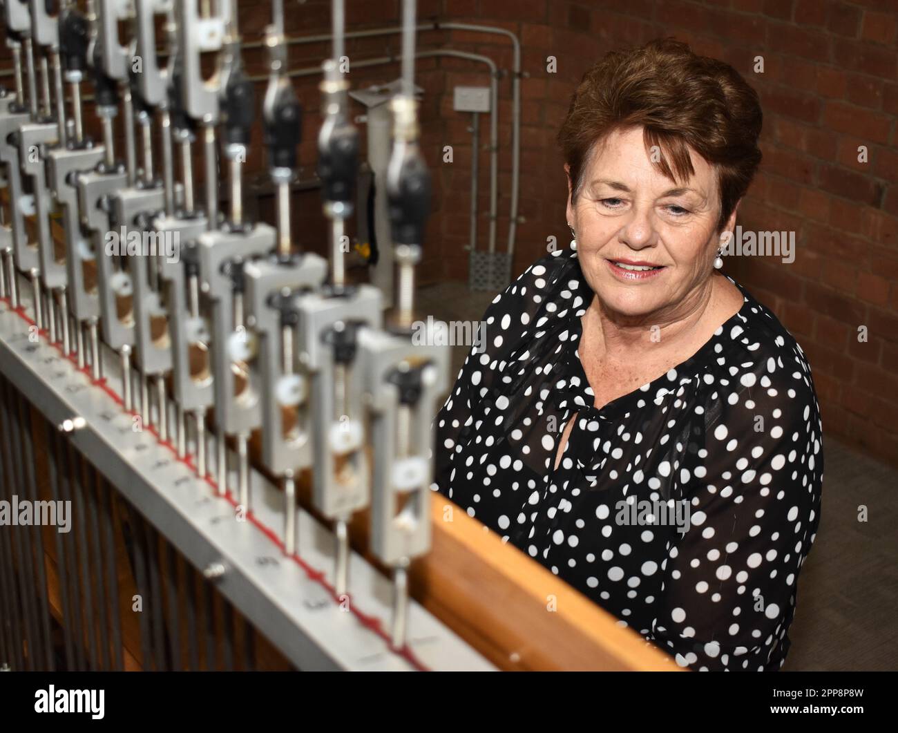 Carillon player Denise Garland in Bathurst, NSW, Thursday, April 20 ...