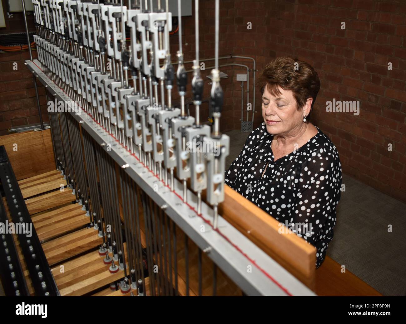 Carillon player Denise Garland in Bathurst, NSW, Thursday, April 20 ...