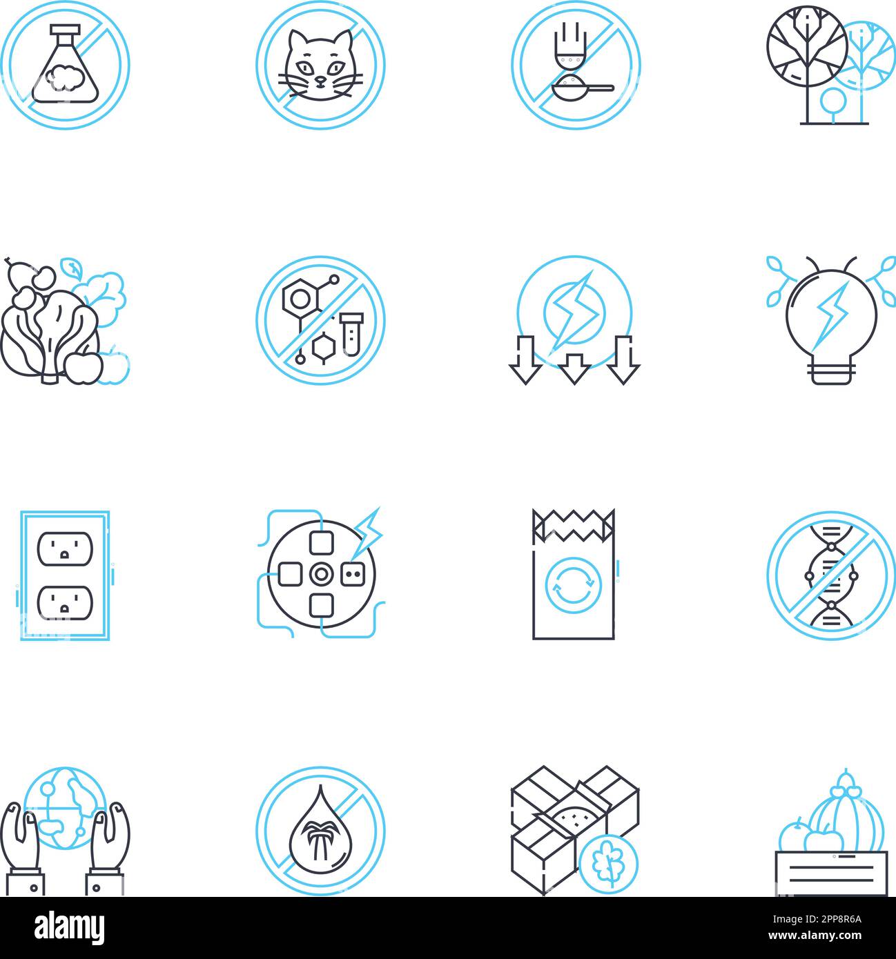 Natural gas linear icons set. Fuel, Energy, Combustion, Pipeline ...