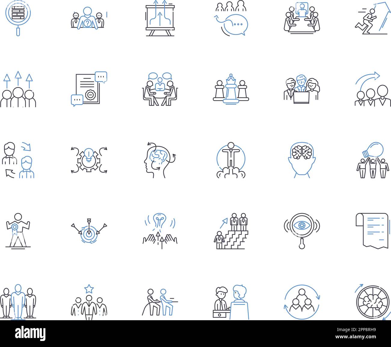 Professional development line icons collection. Learning, Growth ... Professional development line icons collection. Learning, Growth ...