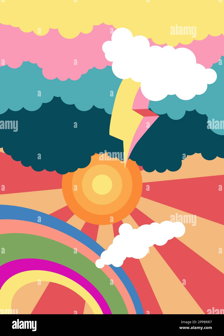 1960s 1970s graphic design Stock Vector Images - Alamy