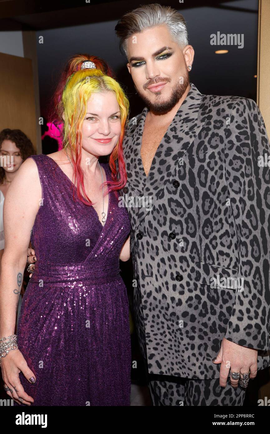 Los Angeles, Ca. 22nd Apr, 2023. Pauley Perrette and Adam Lambert at ...