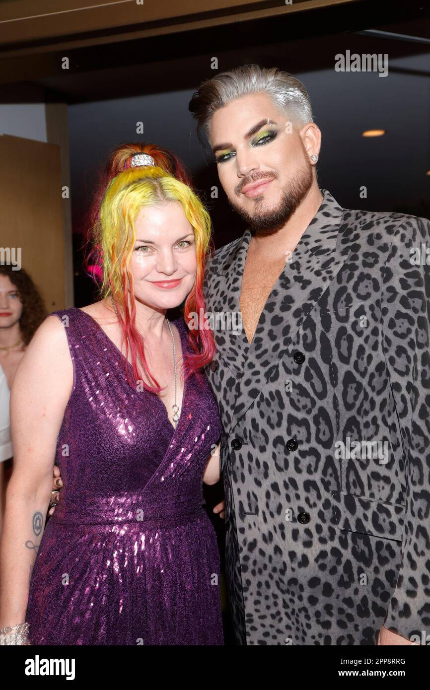 Los Angeles, Ca. 22nd Apr, 2023. Pauley Perrette and Adam Lambert at ...