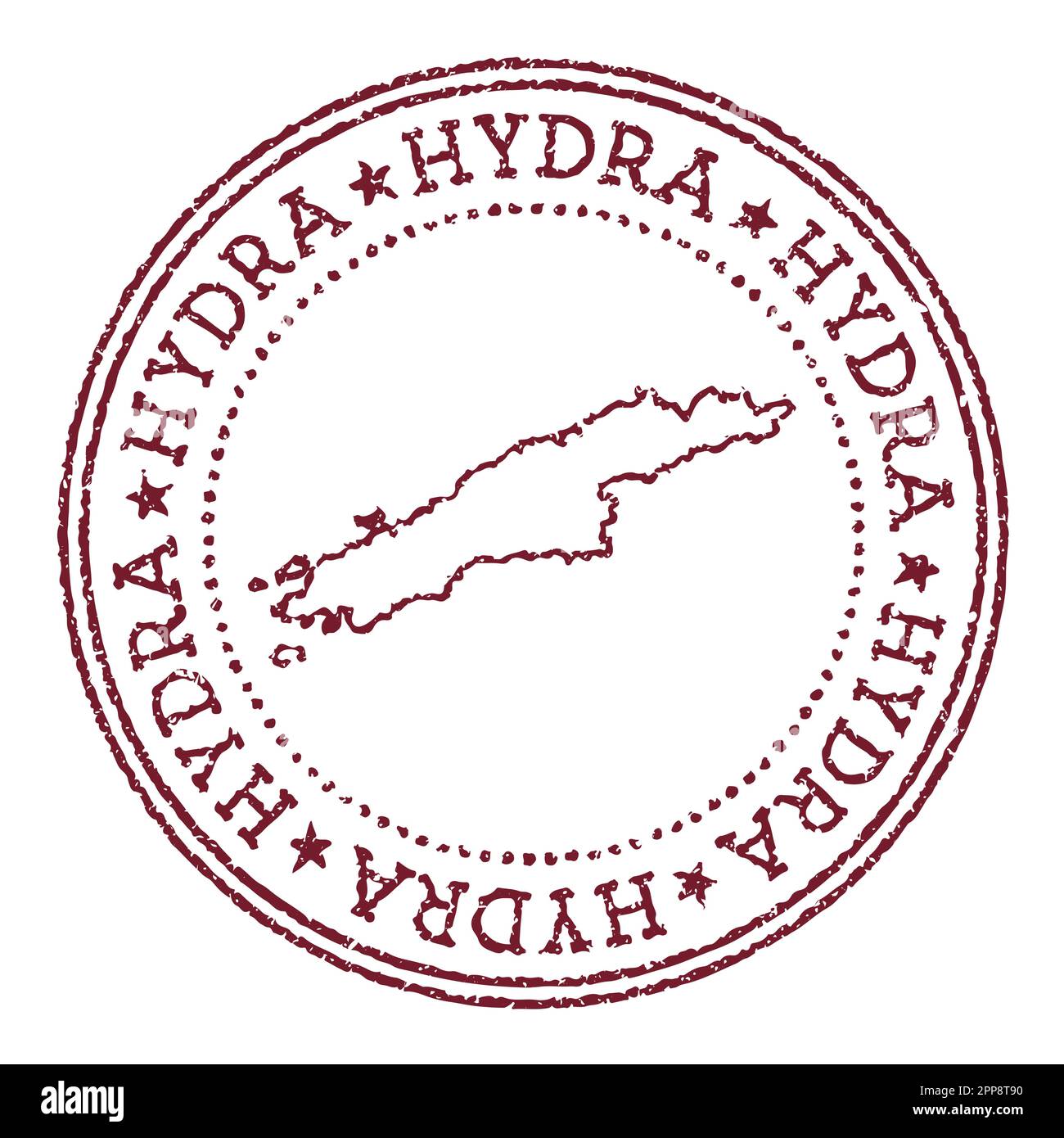 Hydra map hi-res stock photography and images - Alamy