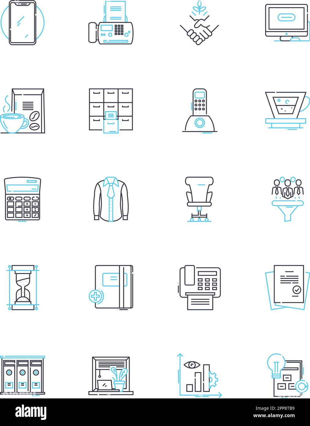 Crucial corporation linear icons set. Technology, Security, Innovation ...