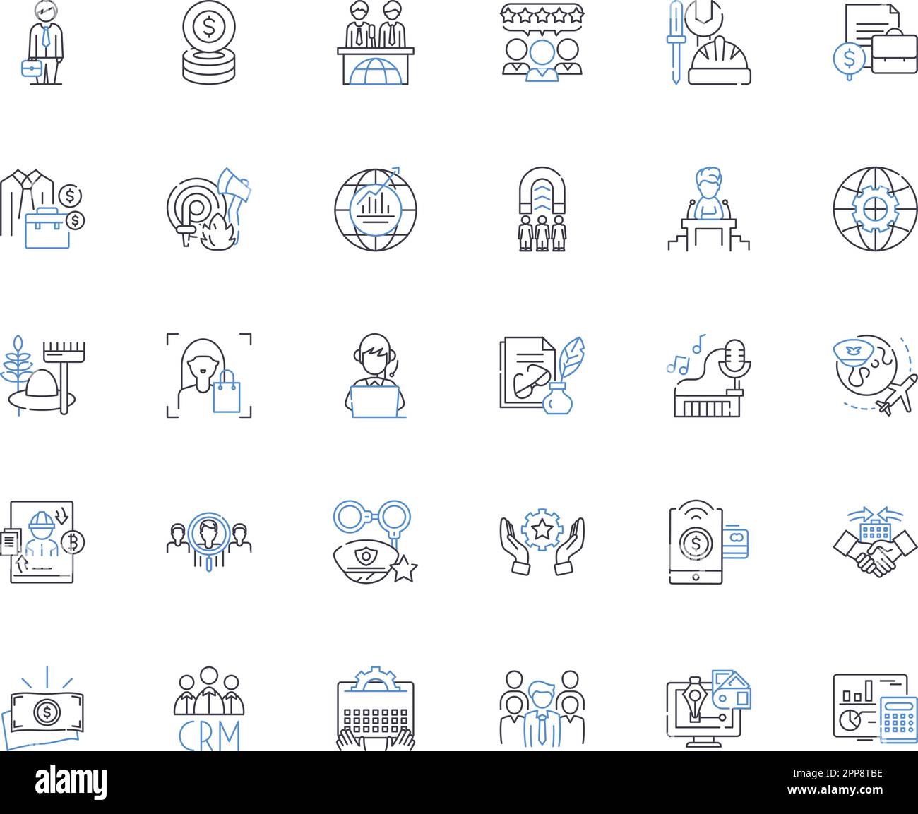 Video Production line icons collection. Cinematography, Scriptwriting ...