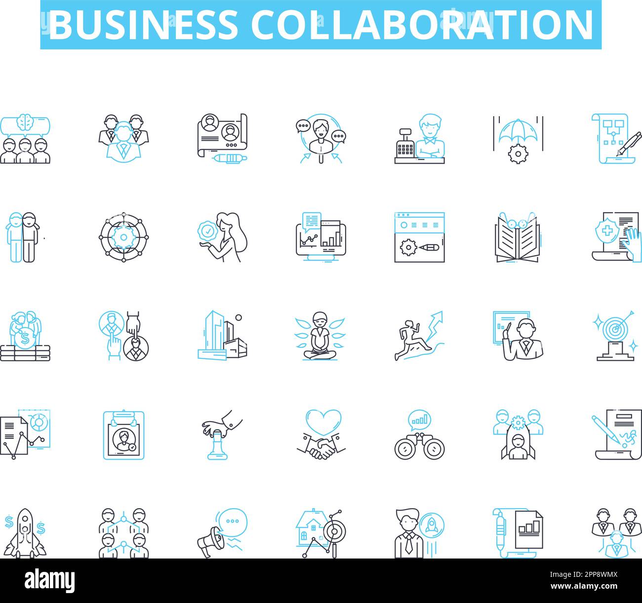 Collaborative ecosystem Stock Vector Images - Alamy