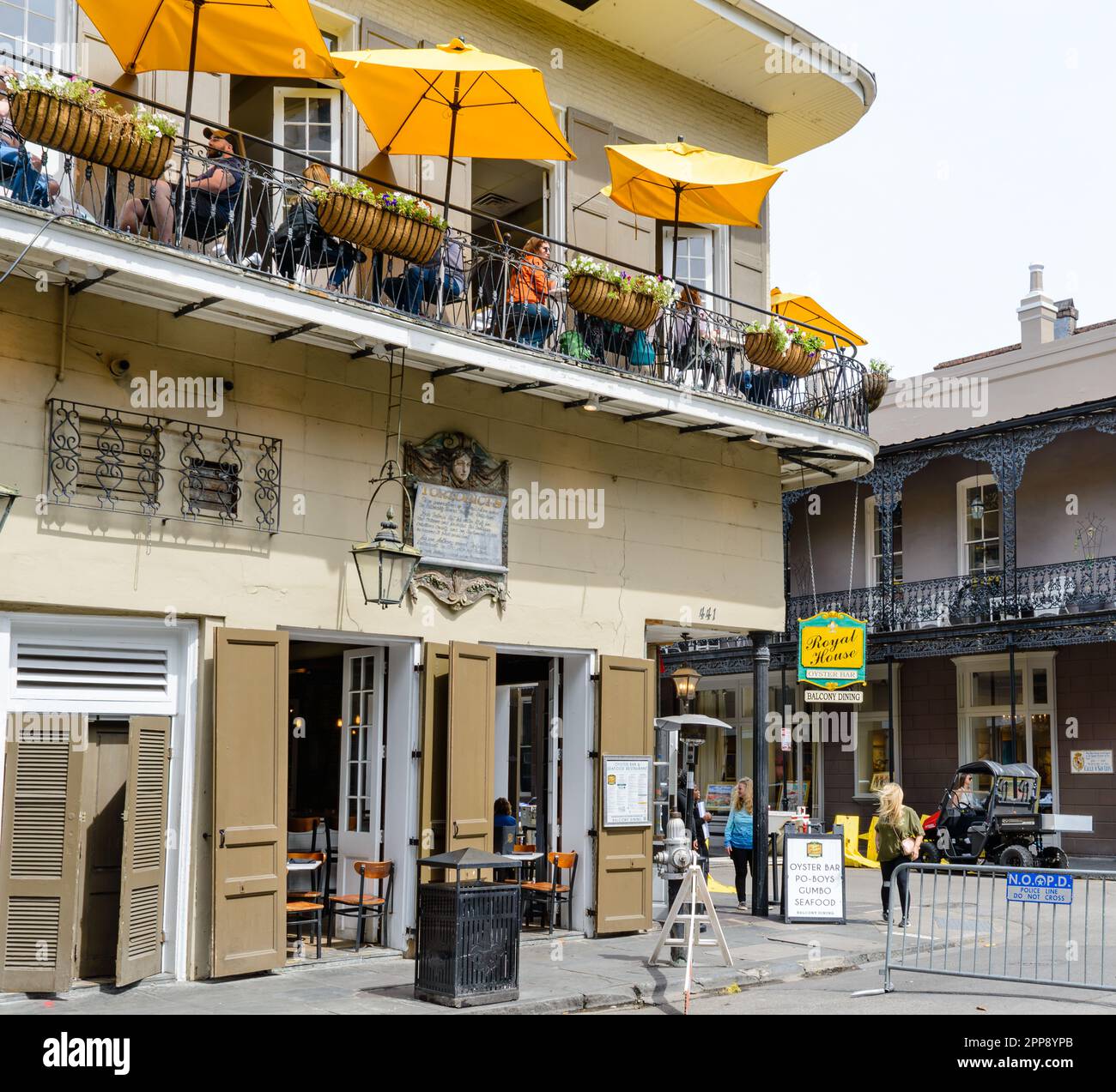 NEW ORLEANS, LA, USA - APRIL 16, 2023: Royal House Seafood Restaurant ...