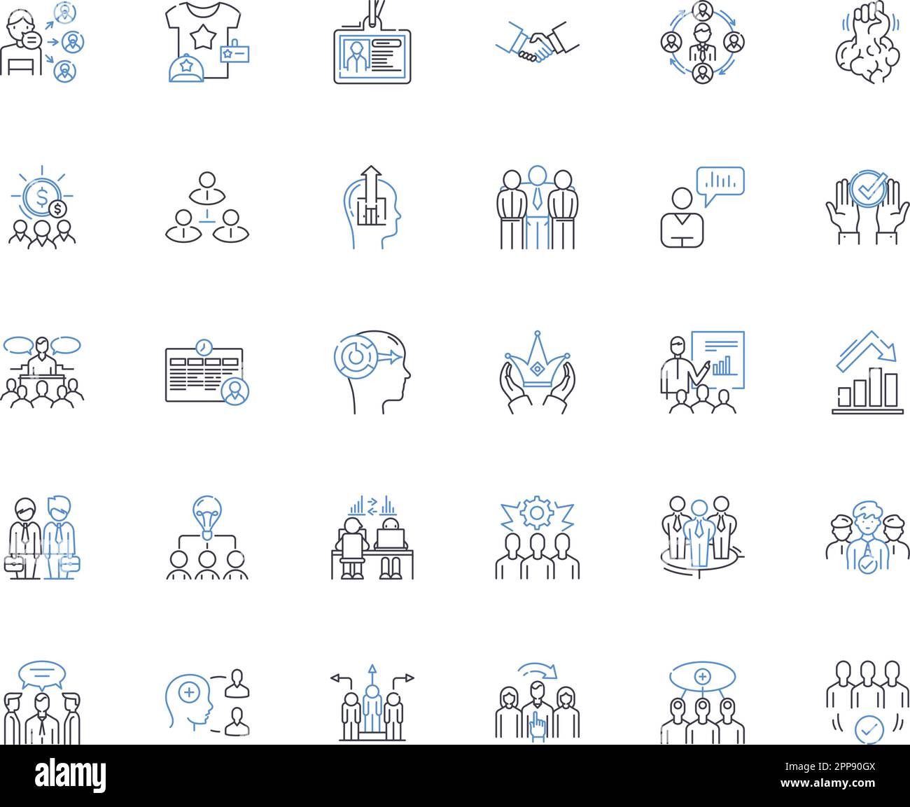 Corporate structure line icons collection. Hierarchy, Chain, Management ... Corporate structure line icons collection. Hierarchy, Chain, Management ...