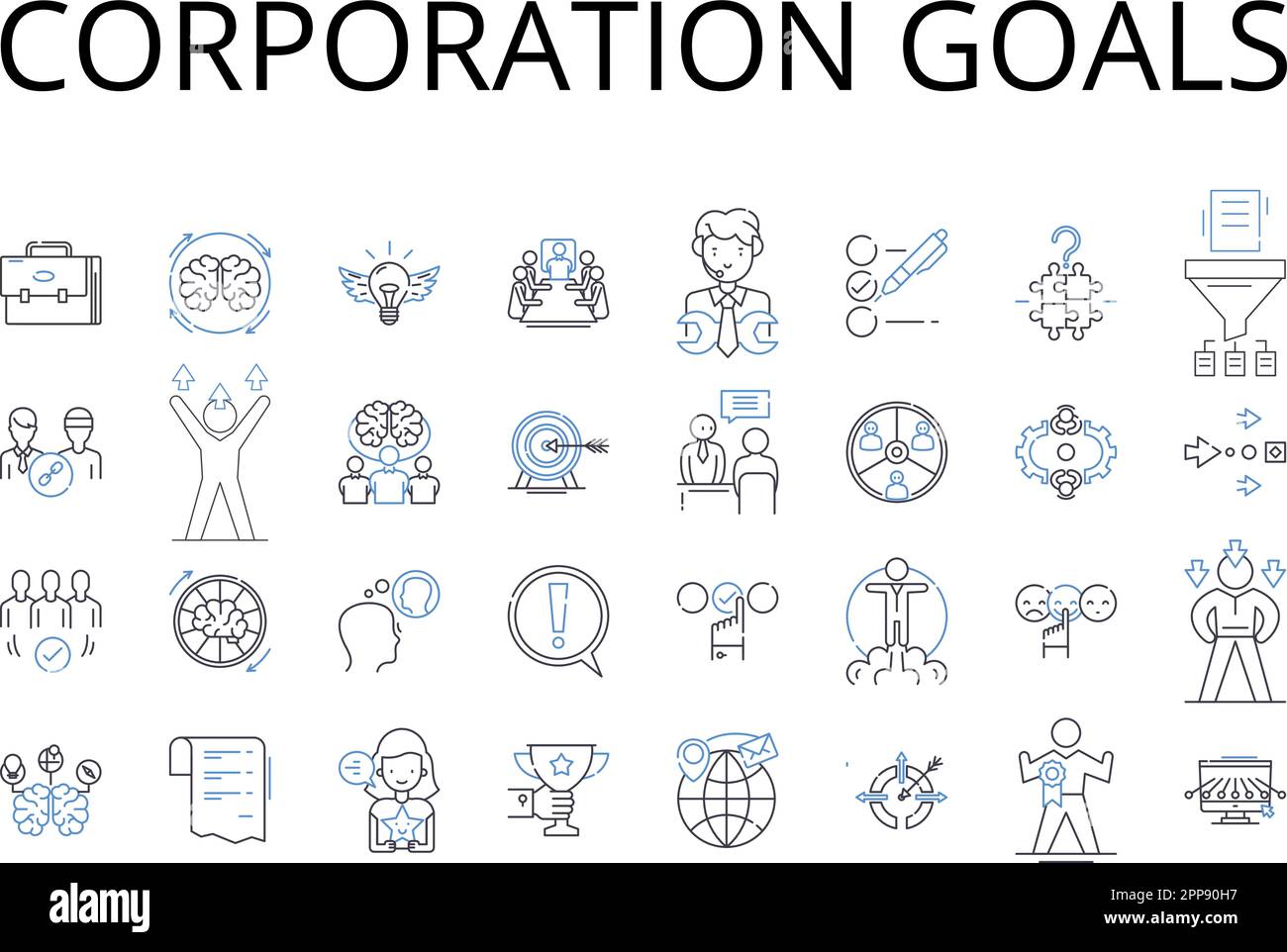 Company targets Stock Vector Images - Alamy