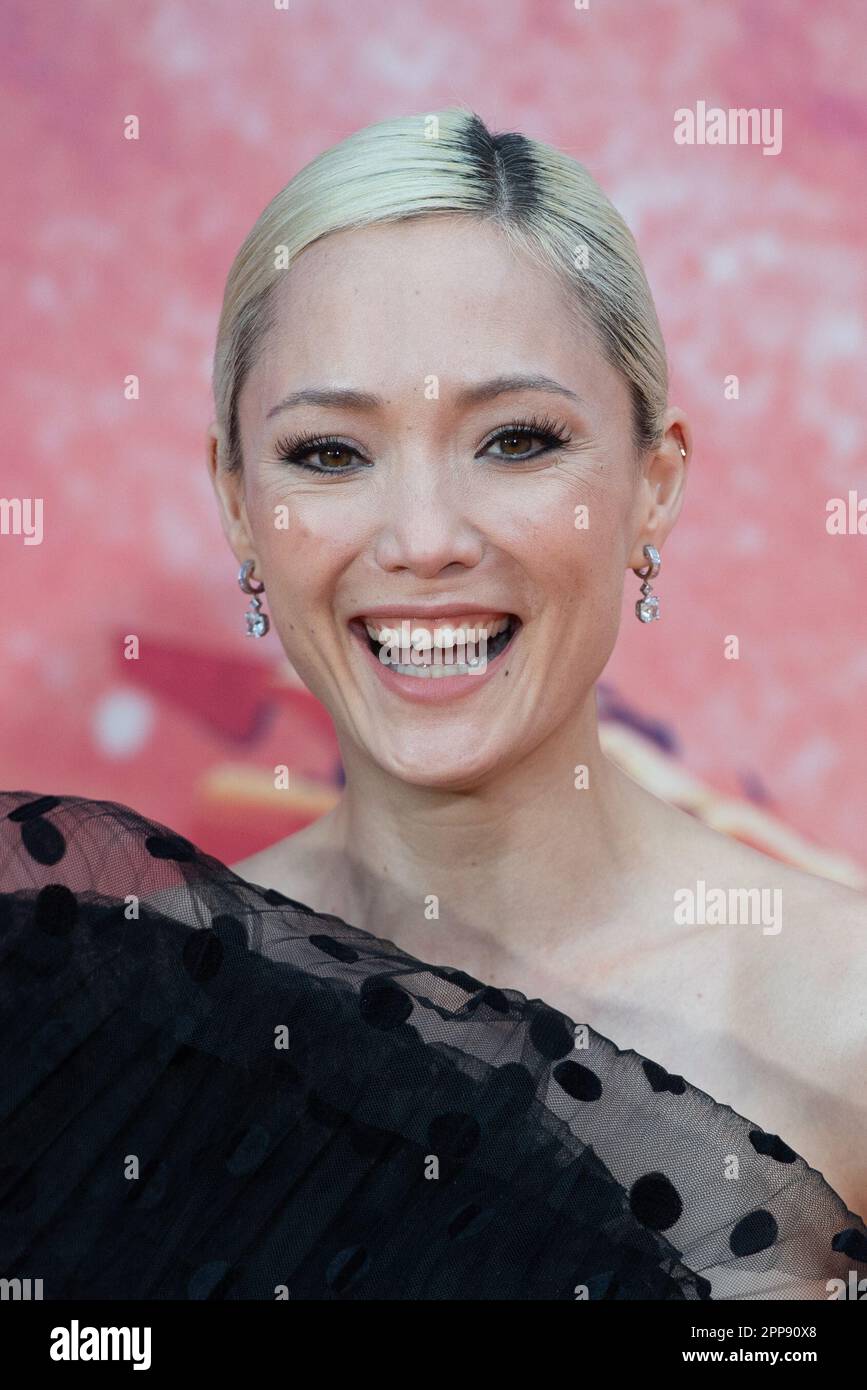 Paris, France. 23rd Apr, 2023. Pom Klementieff attending the European ...