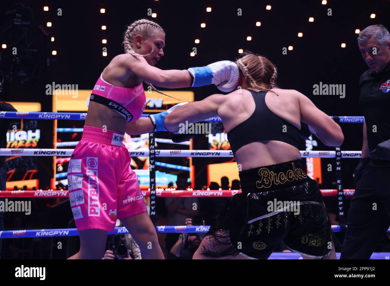 London, Uk, UK. 22nd Apr, 2023. LONDON, UK - APRIL 22: Elle Brooke ...