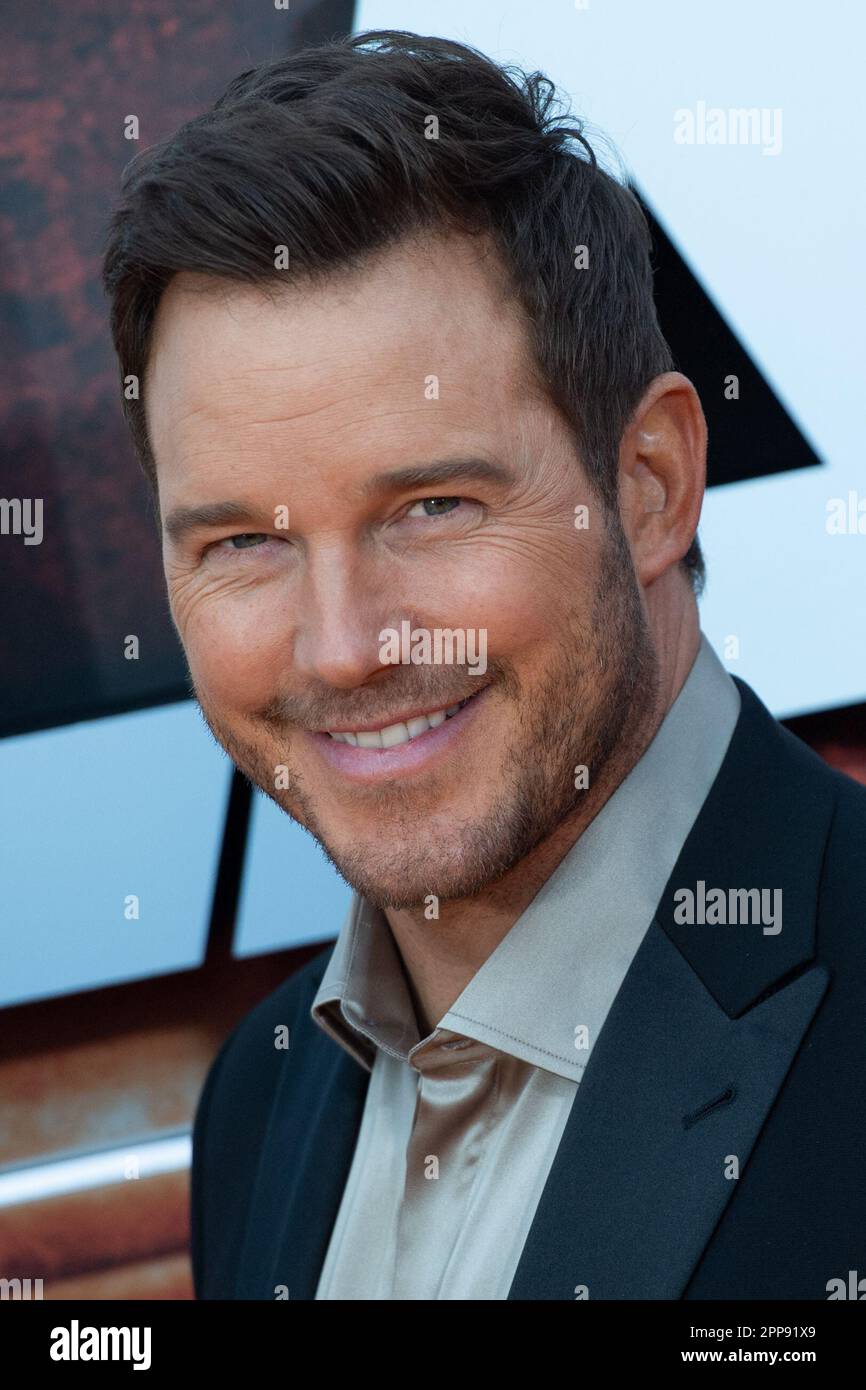 Chris Pratt attending the European Gala Event of Marvel Studios ...