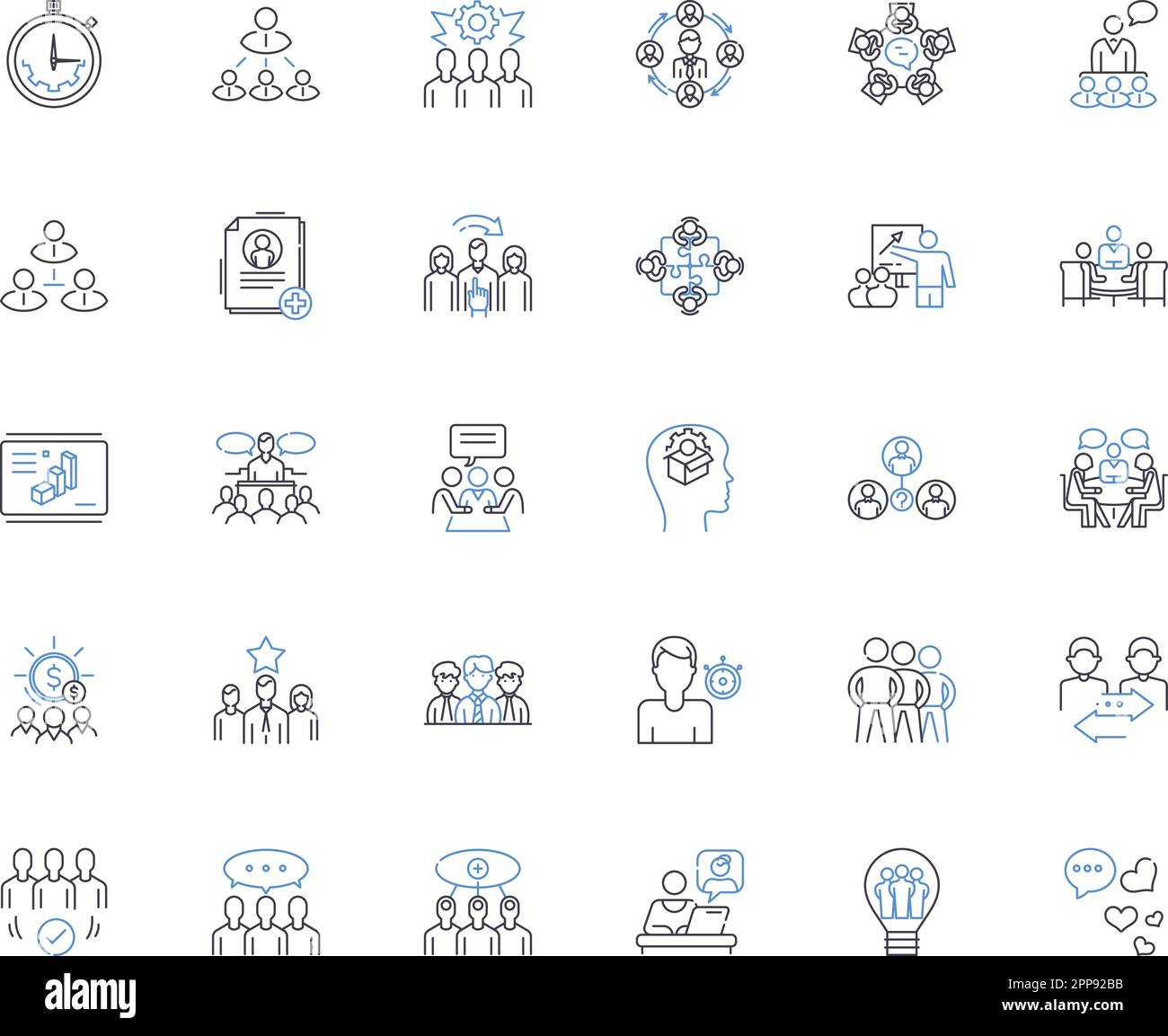 Partnership supervision Stock Vector Images - Alamy