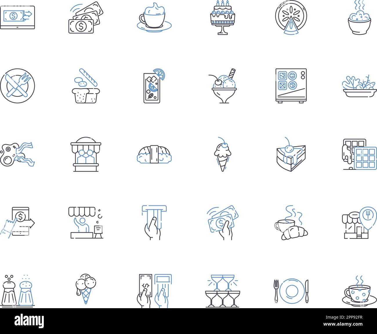 Street fashion line icons collection. Urban, Edgy, Trendy, Conflict ...