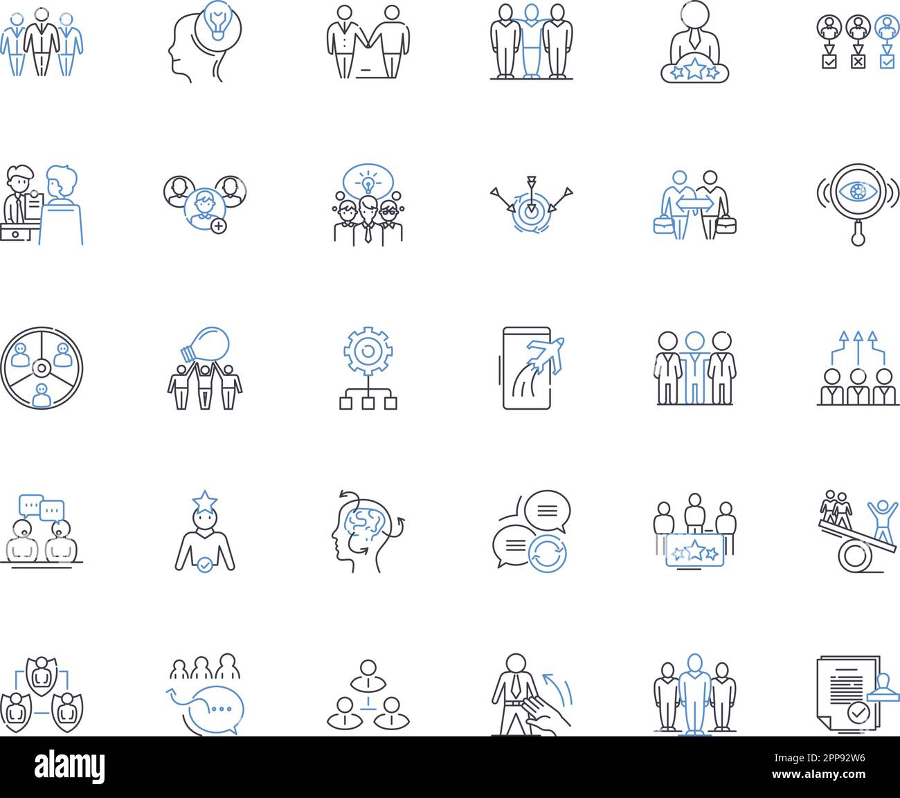 Company line icons collection. Innovation, Quality, Efficiency ... Company line icons collection. Innovation, Quality, Efficiency ...