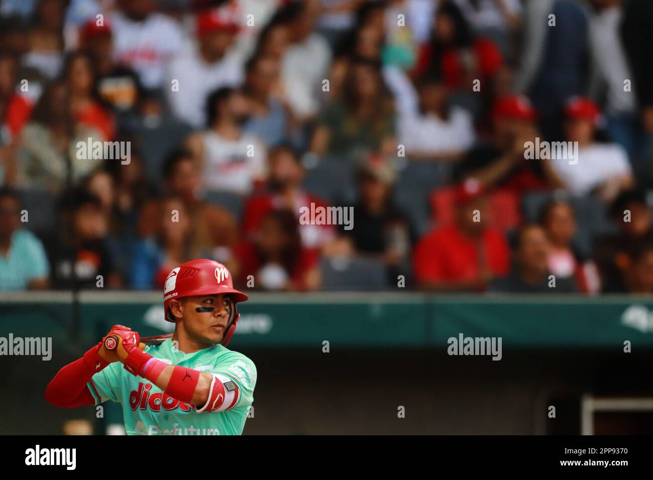 April 22, 2023 Mexico City, Mexico: Moisés Gutiérrez #61 of the Red ...