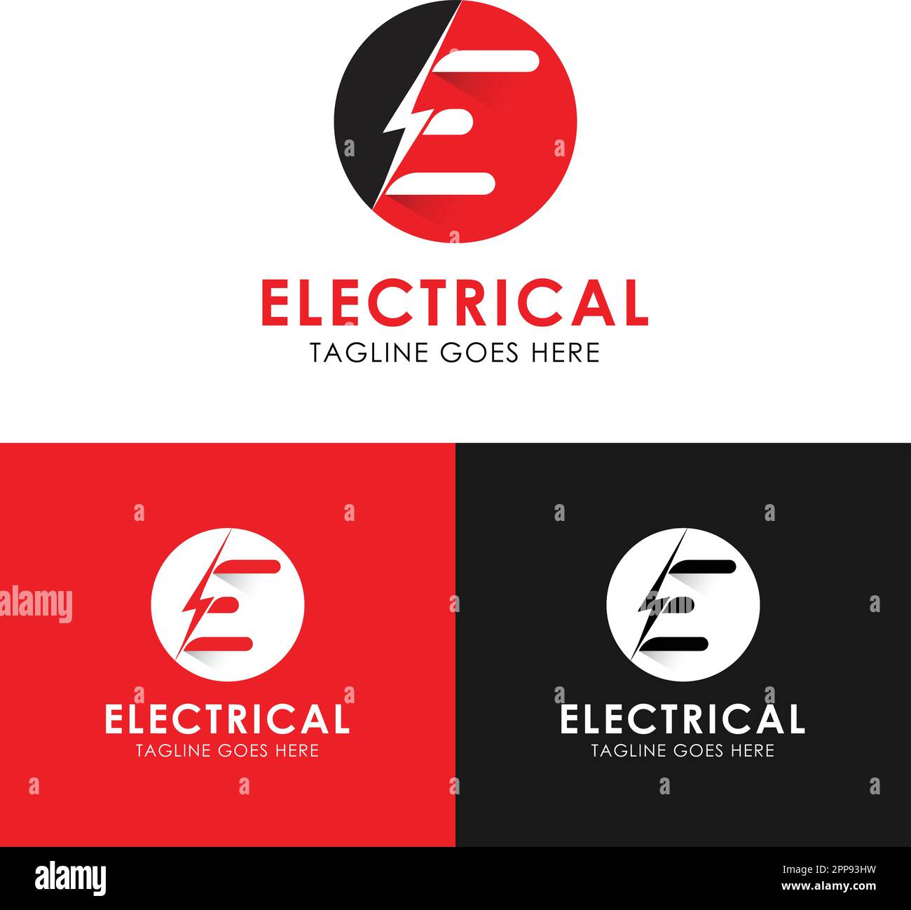 E Letter logo for Electrical Store Stock Vector Image & Art - Alamy