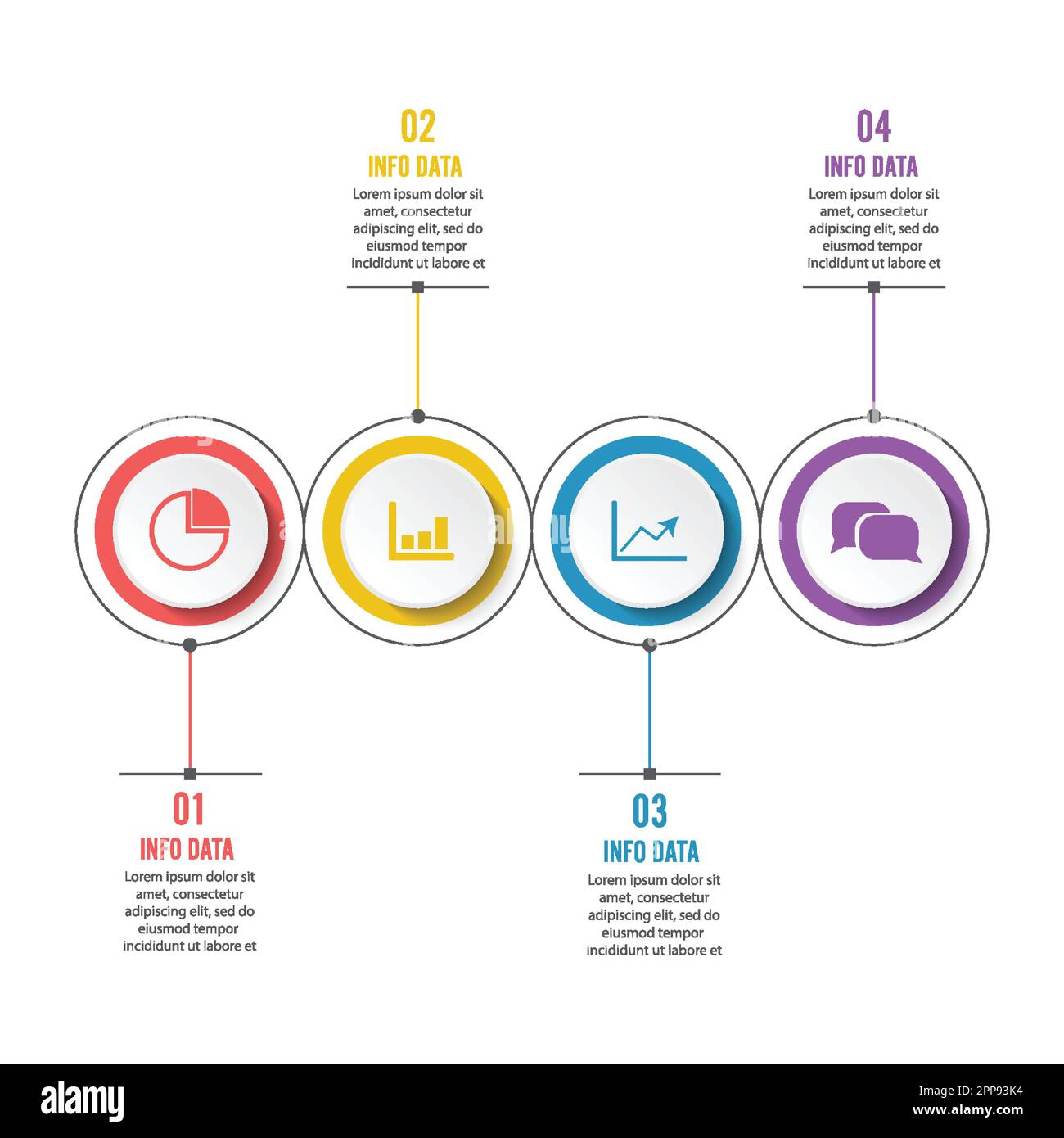 Infographic design vector and marketing icons can be used for workflow ...