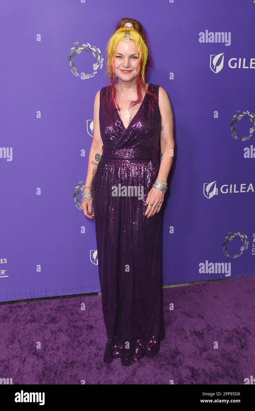 Pauley Perrette arrives at the Los Angeles LGBT Center Gala on Saturday ...