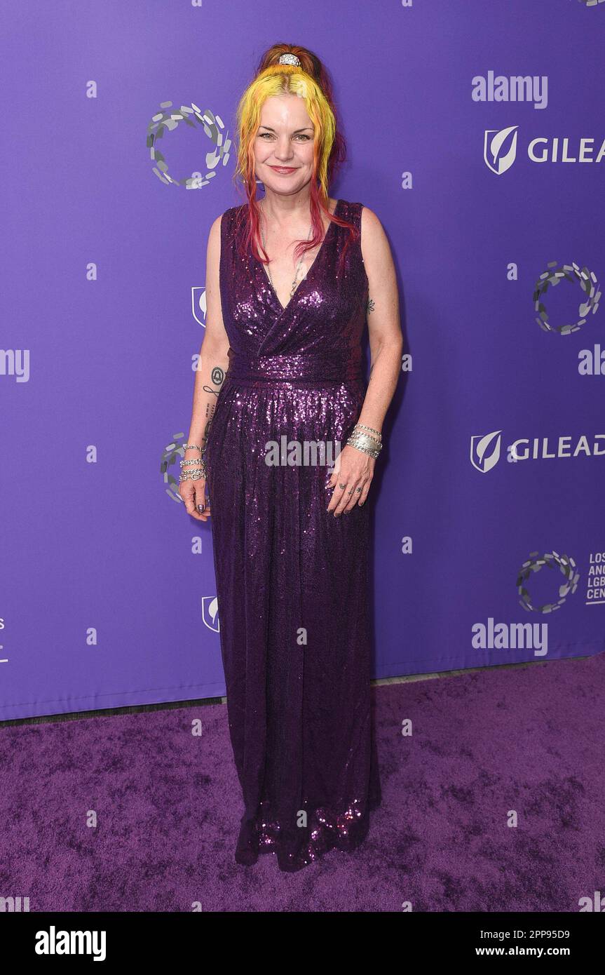 Pauley Perrette arrives at the Los Angeles LGBT Center Gala on Saturday ...