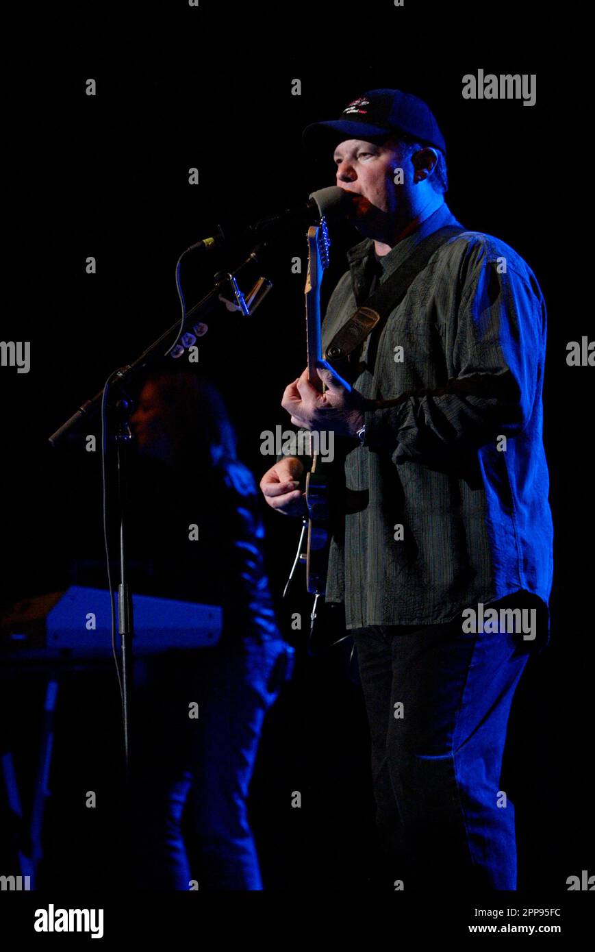 Christopher Cross and his band performing live in concert at Sydney ...