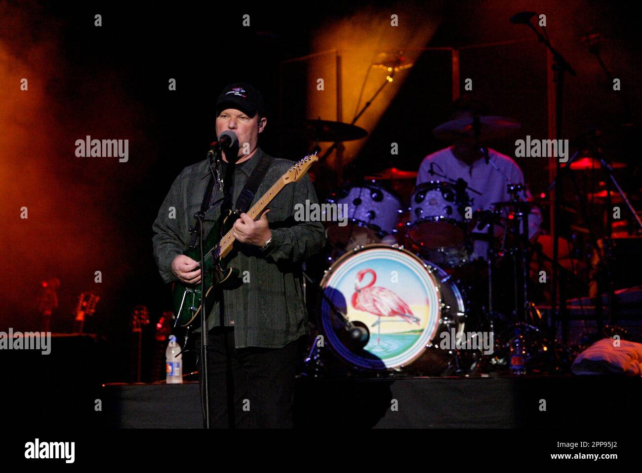 Christopher Cross and his band performing live in concert at Sydney ...