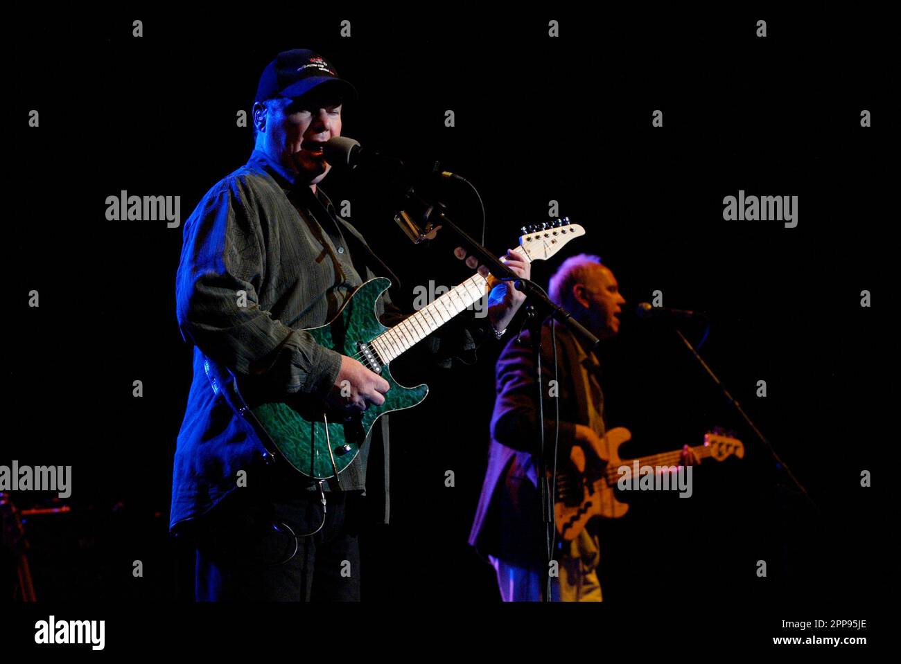 Christopher Cross and his band performing live in concert at Sydney ...