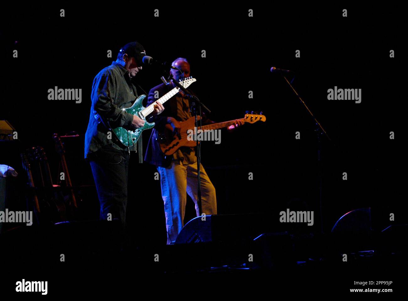 Christopher Cross and his band performing live in concert at Sydney ...