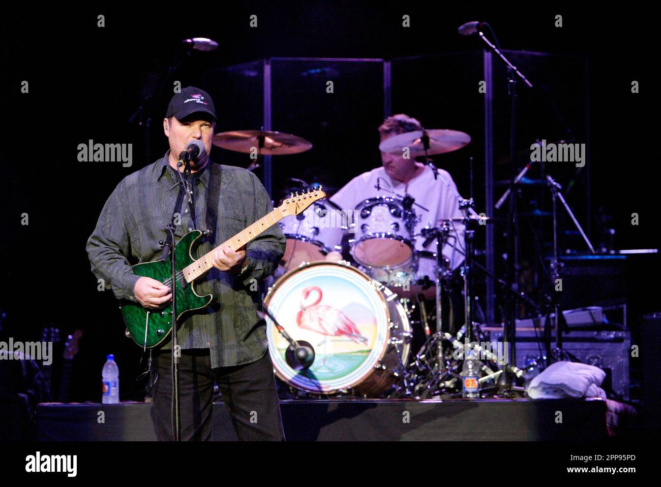 Christopher Cross and his band performing live in concert at Sydney ...
