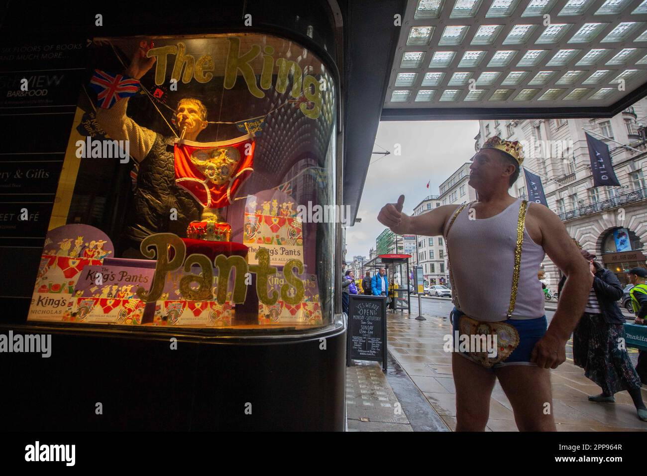 London, England, UK. 21st Apr, 2023. Waterstones Piccadilly Circus ...