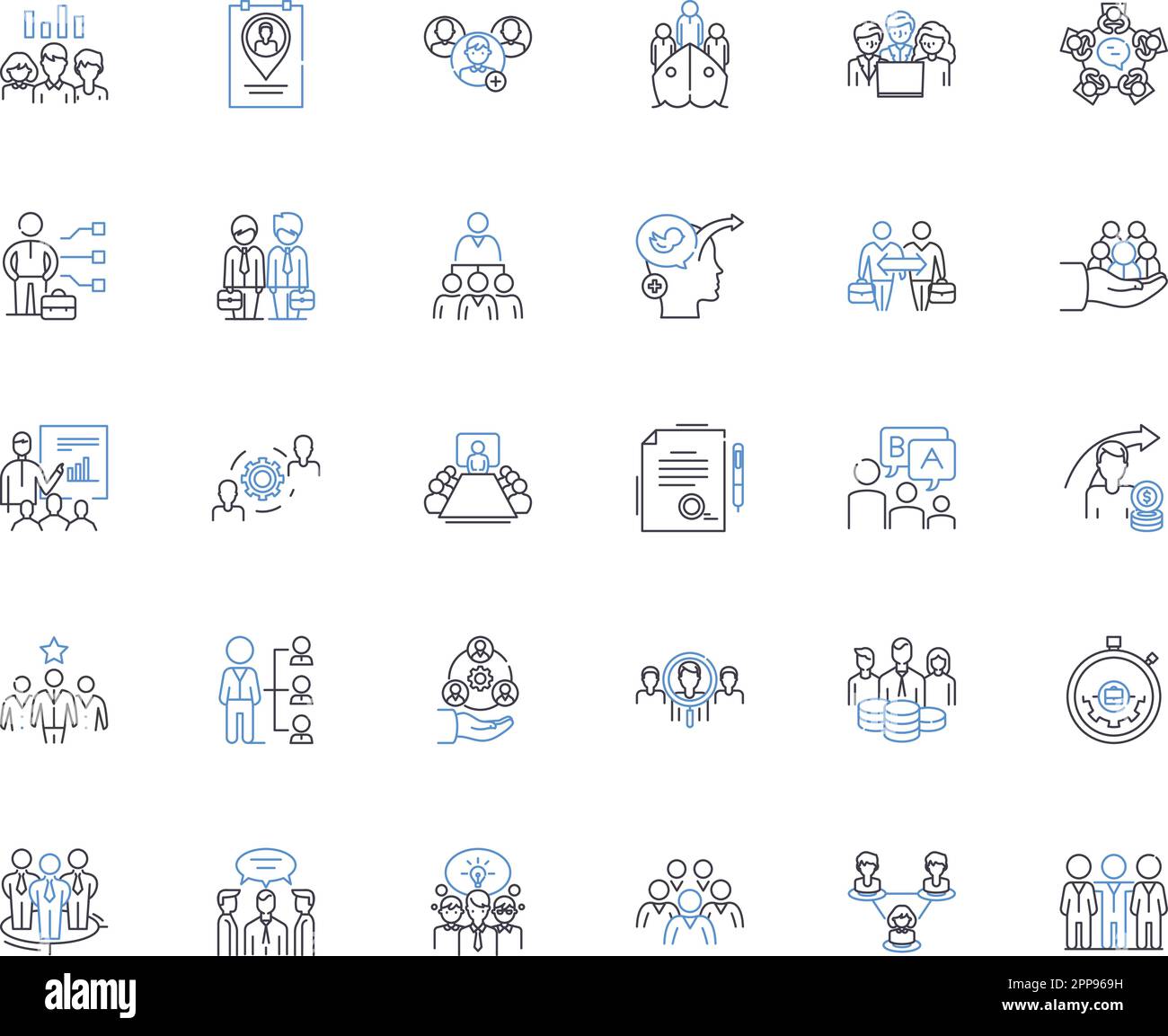 Directional Unit Line Icons Collection Orientation Gps Compass