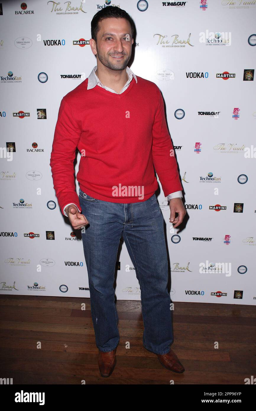 Guest celebrates the first birthday of 'The Bank' nightclub, situated ...