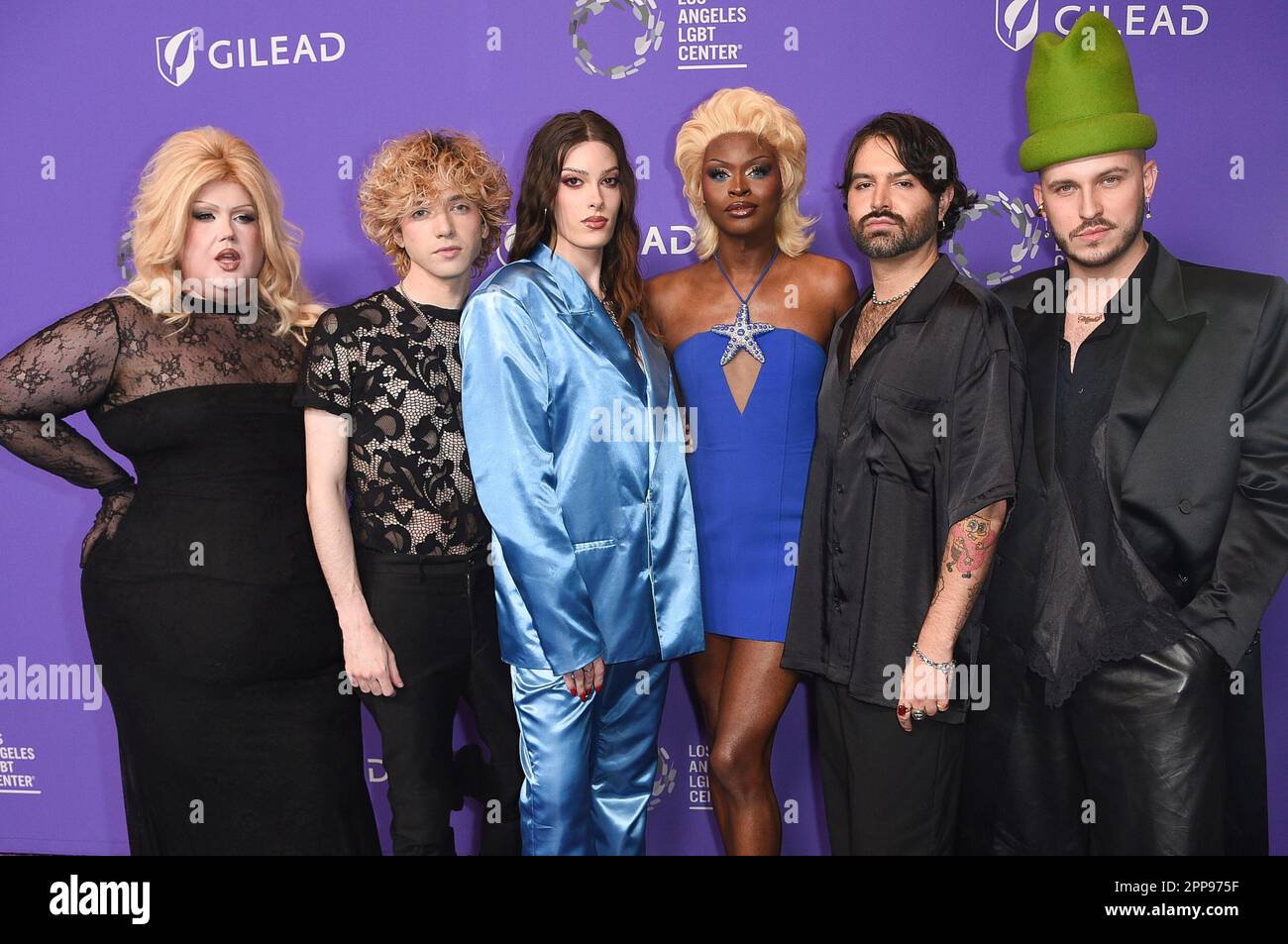 House of Avalon - Gigi Goode and Symone arrive at the Los Angeles LGBT ...