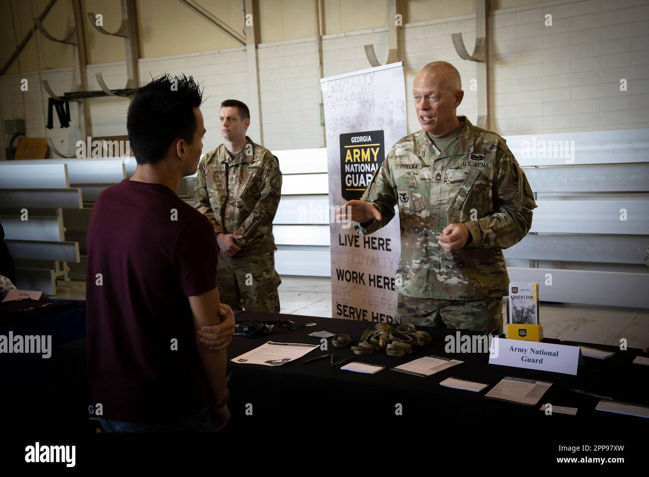 April 22, 2023, Marietta, Georgia, USA: Sgt. 1st Class Frank Pitelka, a ...
